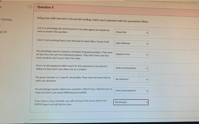 Using your shills learned in the pre lab reading, | Chegg.com