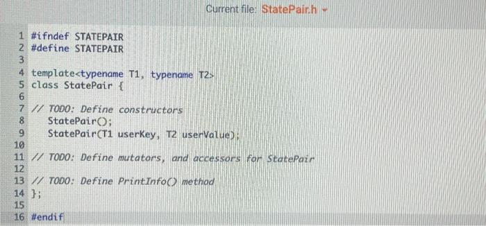 Current file main.cpp - includeciostrean> include | Chegg.com
