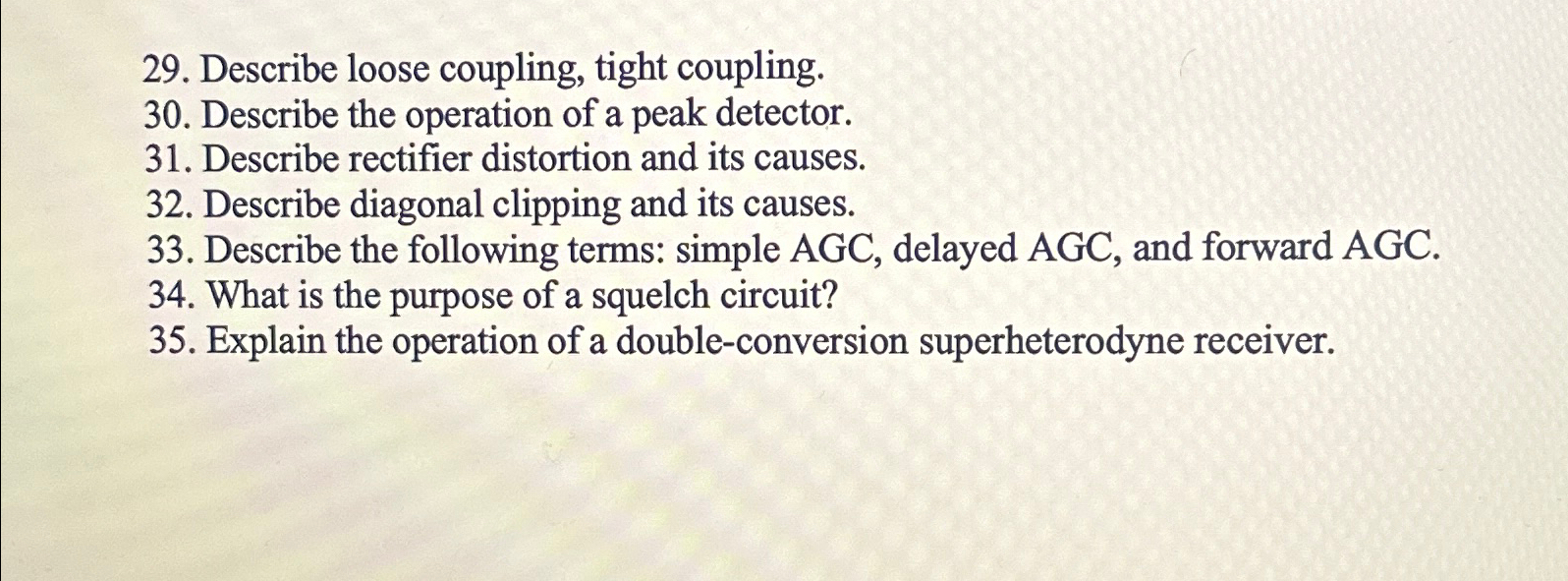 Solved Describe loose coupling, tight coupling.Describe the | Chegg.com