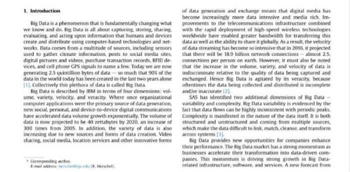 Read the following article and write a 1-2 paragraph | Chegg.com