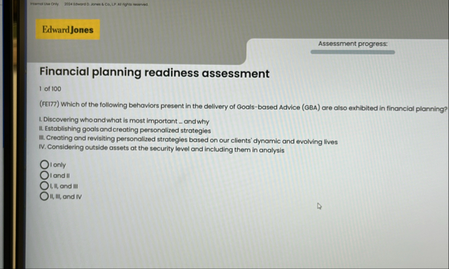 Solved Assessment progress:Financial planning readiness | Chegg.com