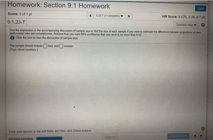 Solved Homework Section 9 1 Homework Score 0 Of 1 Pt 6 Of