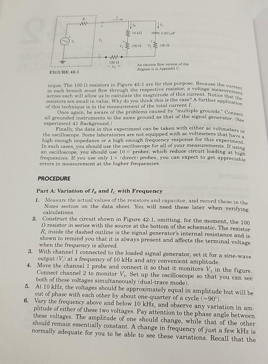 Rc Circuit Sinusoidal Input