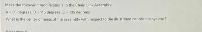 Create the following assembly model, Chain Link | Chegg.com