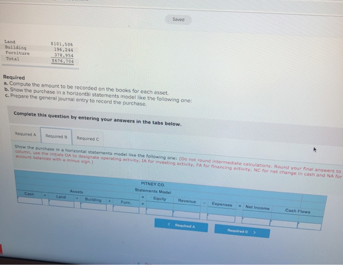 Solved Exercise 8-6A Allocating costs for a basket purchase | Chegg.com
