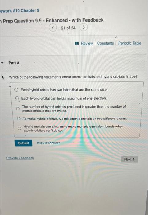 Solved Which of the following statements about atomic | Chegg.com