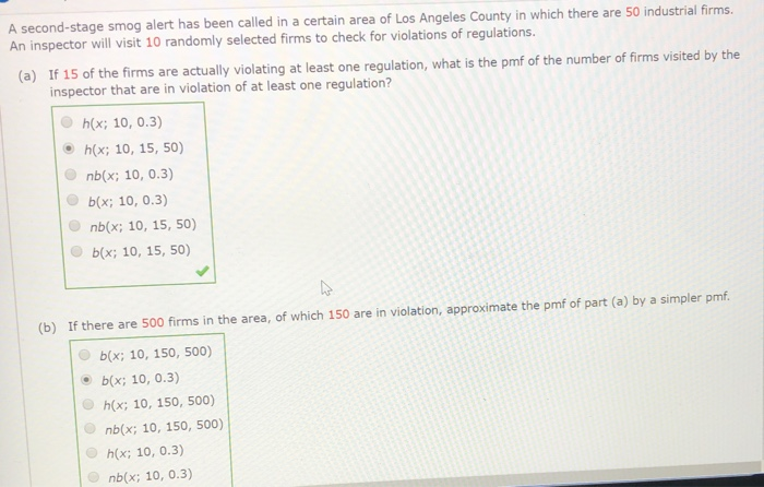 Solved A second-stage smog alert has been called in a | Chegg.com