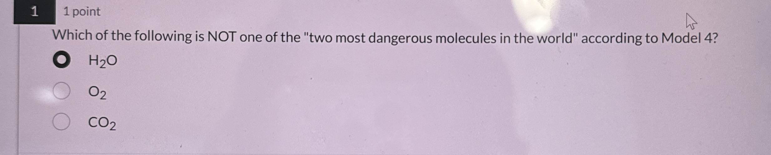 Solved 11 ﻿pointWhich of the following is NOT one of the | Chegg.com