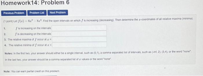 Solved Homework 14: Problem 6 1. 2 Previous Problem Probler | Chegg.com