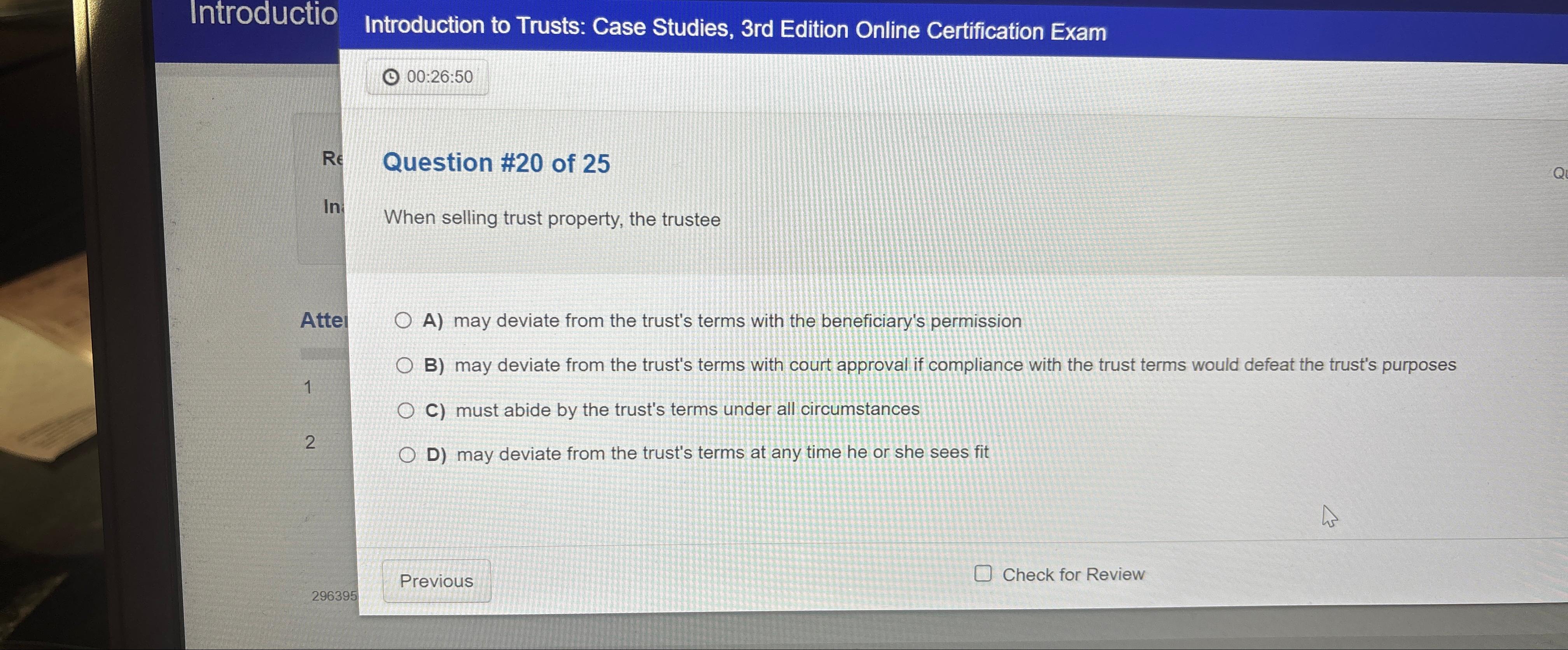Solved IntroductioIntroduction to Trusts: Case Studies, 3rd | Chegg.com