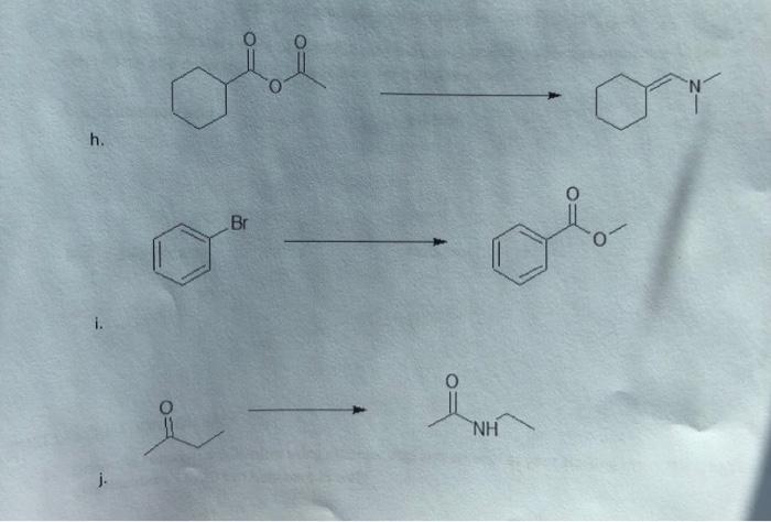 Solved using any reagents nexessary, provide a stepwise | Chegg.com