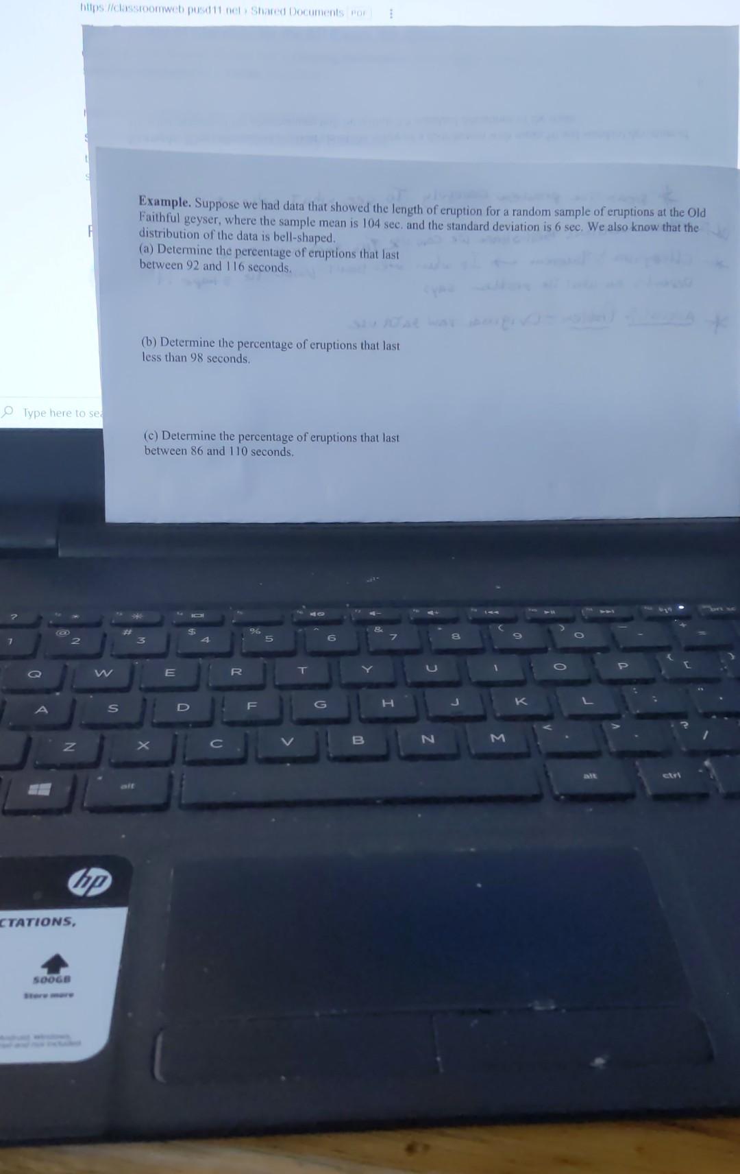 Solved https://classroomweb pusd11 oct Shared Documents on 1 | Chegg.com