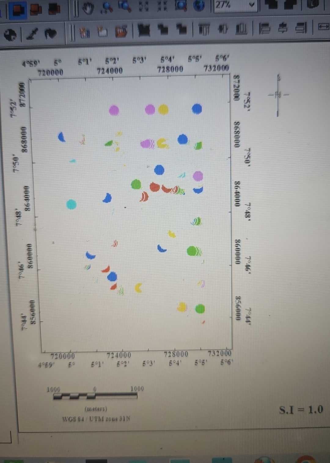 Solved This Is An Euler Deconvolution Map Created From