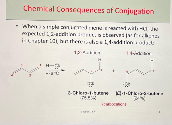 [Solved]: 1) draw two products and identify the major 2