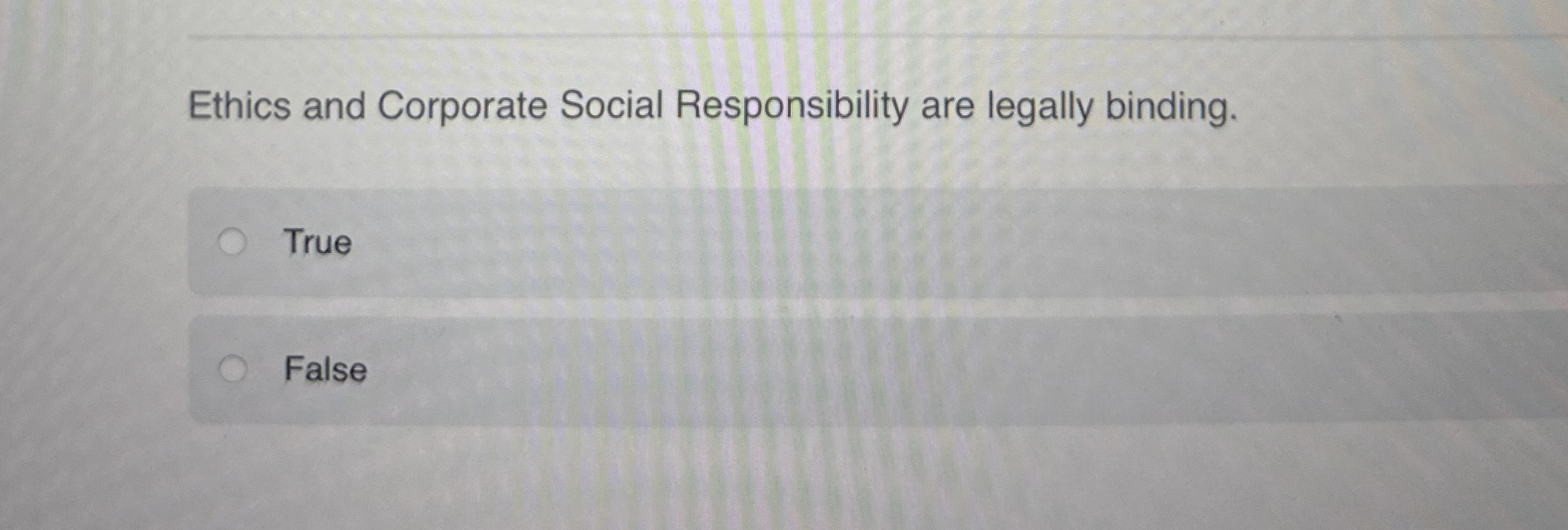 Solved Ethics and Corporate Social Responsibility are | Chegg.com