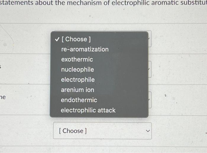 Solved Complete the correct statements about the mechanism | Chegg.com