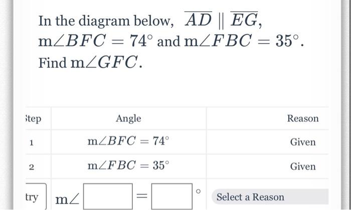 Solved Finding Angles with Justification (Level 1) Nov 29, | Chegg.com