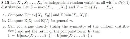 Solved Let X1, X2, ..., Xn be independent random variables, | Chegg.com