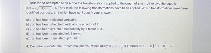 Solved 1. Below are the tables of values for two radical | Chegg.com