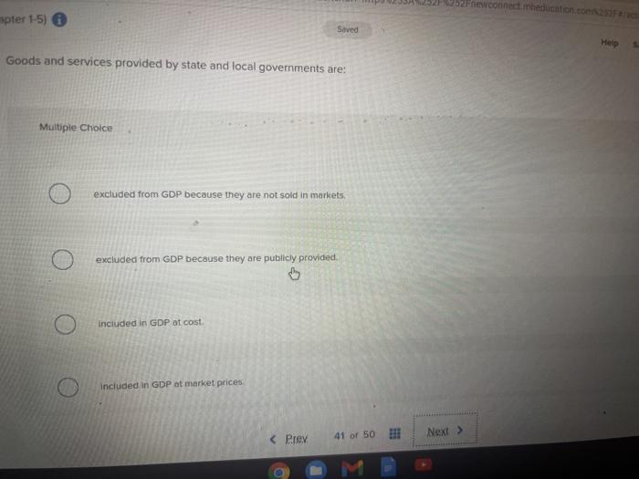 Solved 52Fnewconnecchion.com apter 1-5) Saved Help Goods and | Chegg.com Solved 52Fnewconnecchion.com apter 1-5) Saved Help Goods and | Chegg.com