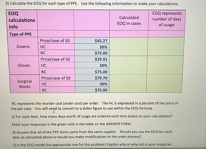 Solved RC represents the reorder cost (order cost) per | Chegg.com