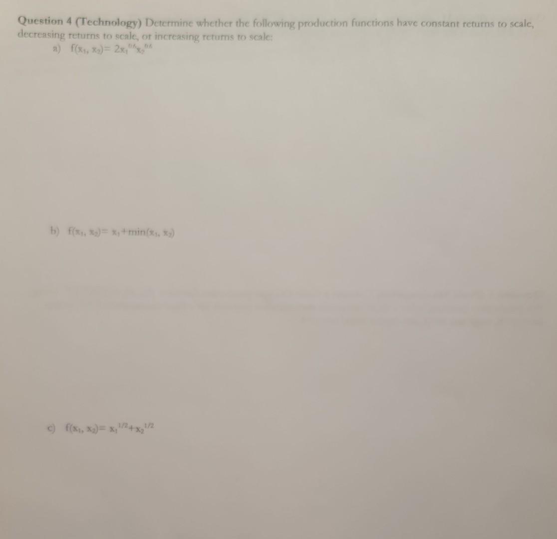 help me solve this macroeconomics theory question | Chegg.com