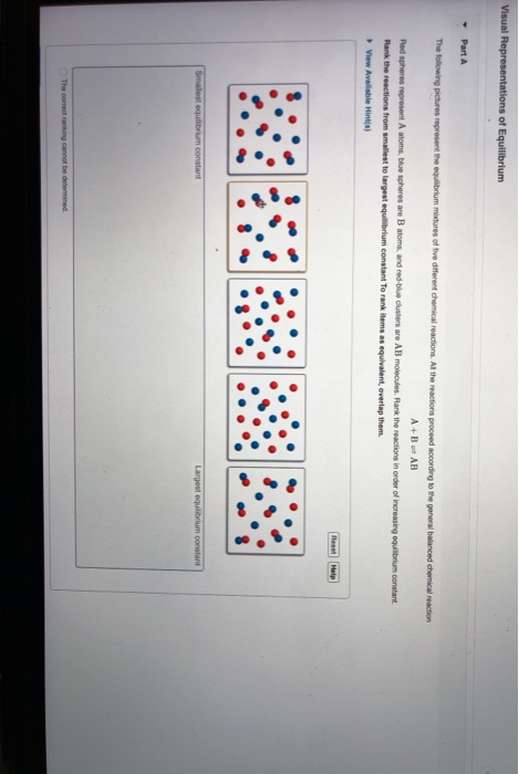 Solved Visual Representations of Equilibrium 1of3 > Chemical | Chegg.com