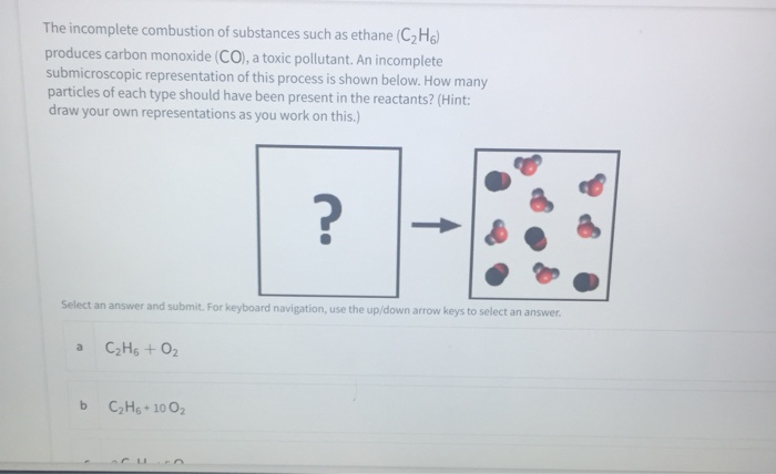 Solved The incomplete combustion of substances such as | Chegg.com