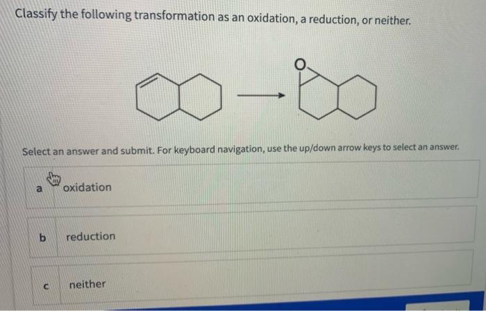 Solved Classify the following transformation as an | Chegg.com