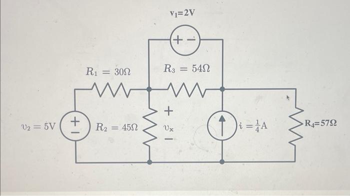 Solved Find Vx and explain your process step by step. | Chegg.com