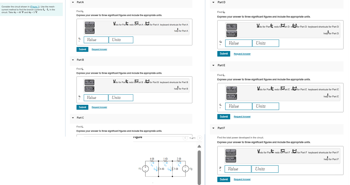 Solved Consider the drouit shown in (Figure 1). ﻿Use the | Chegg.com