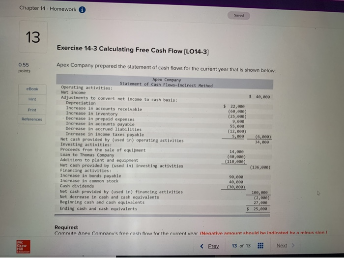 Solved Chapter 14 - Homework Saved Exercise 14-3 Calculating | Chegg.com