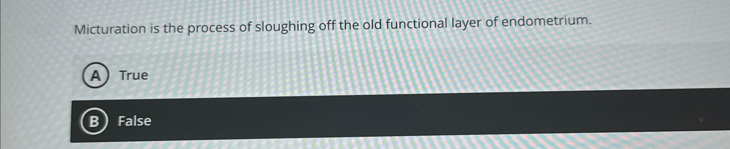 Solved Micturation is the process of sloughing off the old | Chegg.com