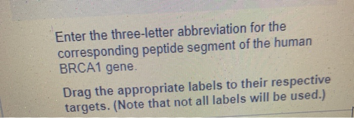 Solved Enter The Three letter Abbreviation For The Chegg Solved Enter The Three letter Abbreviation For The Chegg