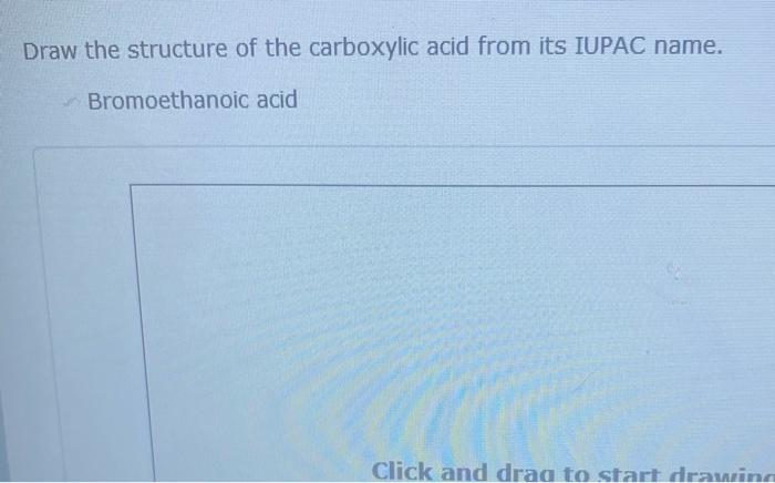 Solved draw the structure of the carboxylic acid from its | Chegg.com