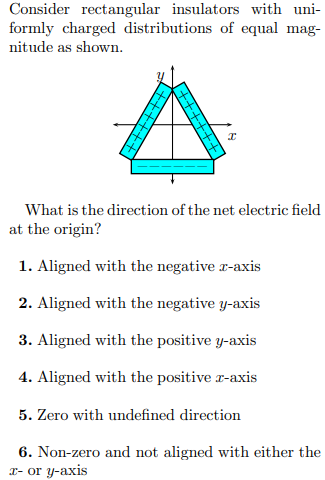 Consider rectangular insulators with uniformly | Chegg.com