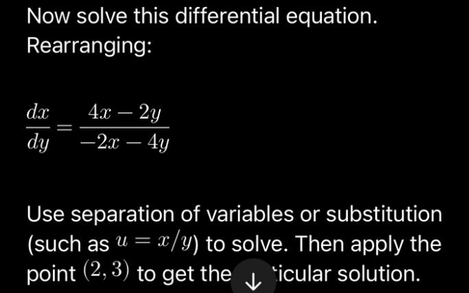 Solved Now solve this differential | Chegg.com