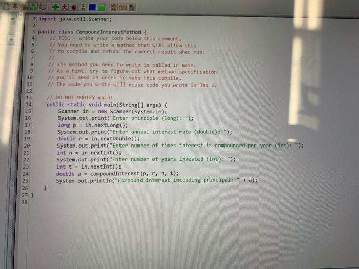 Solved 1mport java.uti1.Scanner; public class | Chegg.com