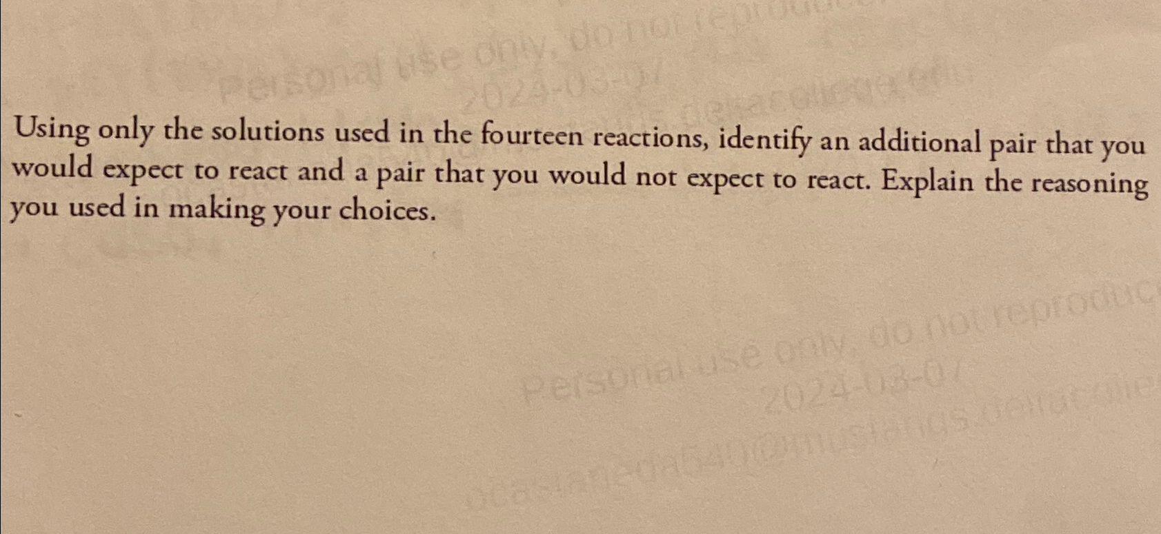 Solved Using only the solutions used in the fourteen | Chegg.com