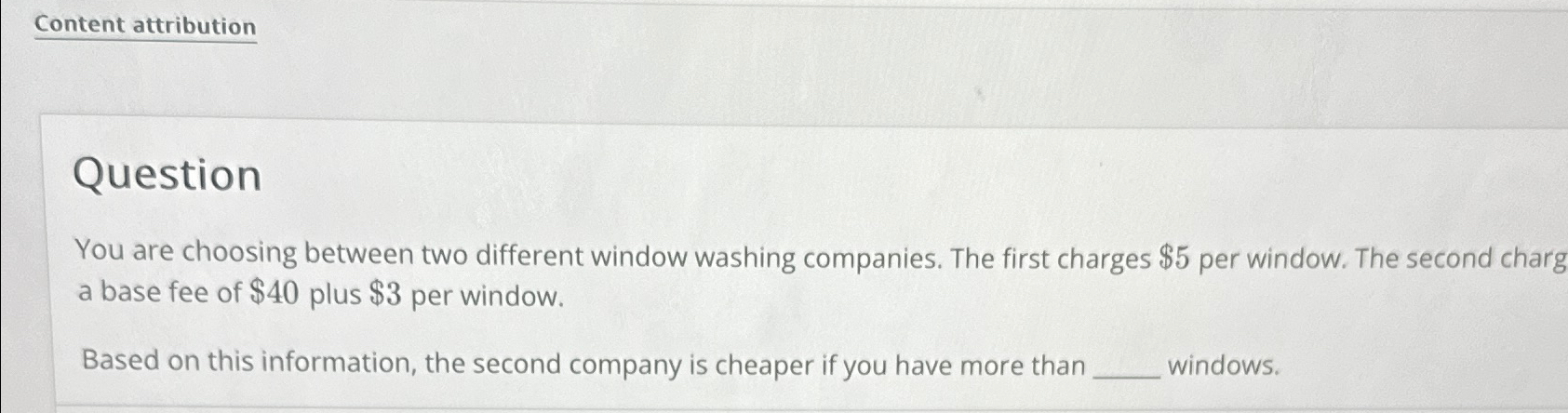 Solved Content attributionQuestionYou are choosing between | Chegg.com