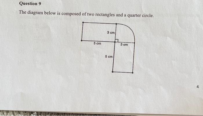 The diagram below is composed of two rectangles and a | Chegg.com