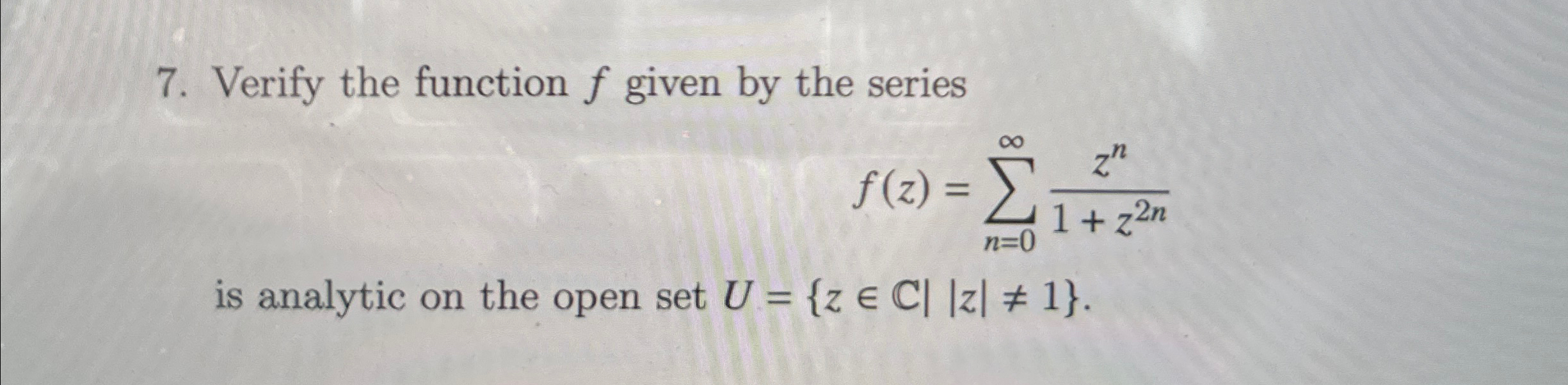 Solved Verify the function f ﻿given by the | Chegg.com