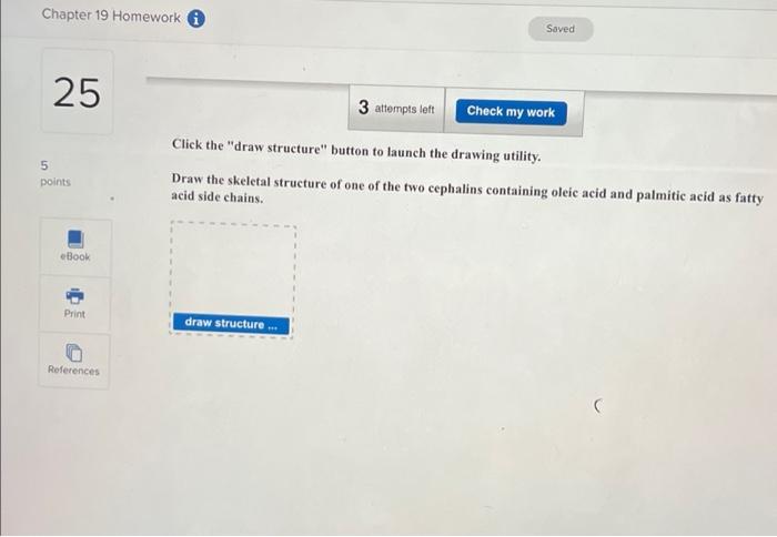Solved Chapter 19 Homework i 19 5 points eBook Print | Chegg.com
