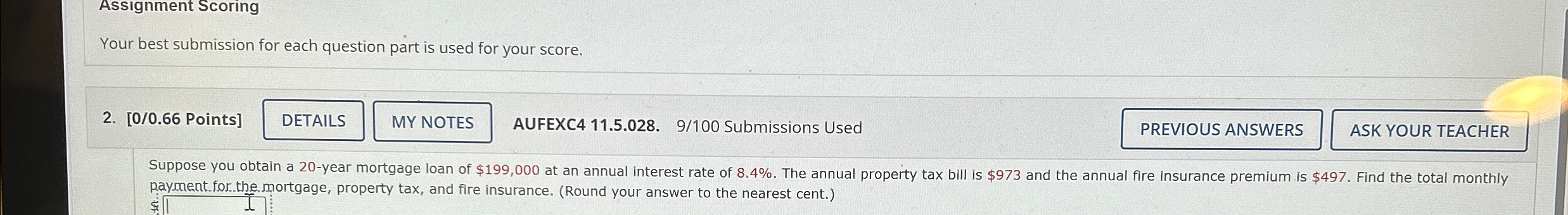 Solved Assignment ScoringYour best submission for each | Chegg.com