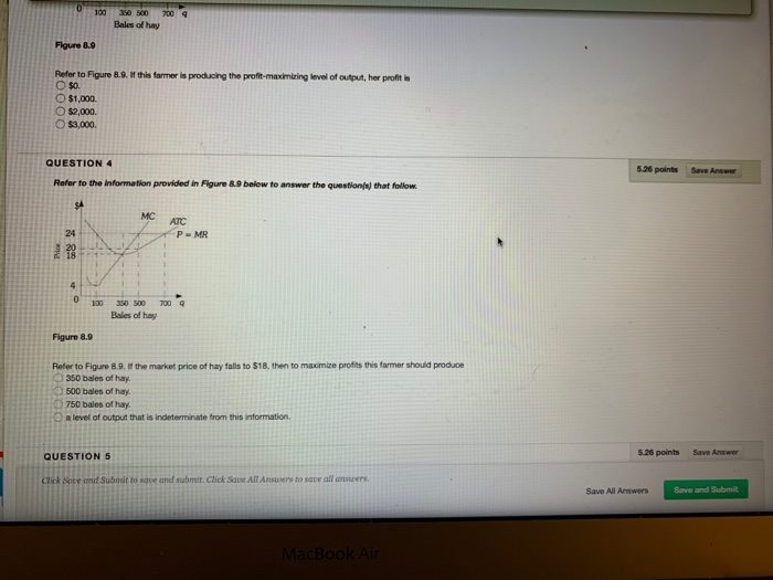 Solved Refer to Figure 8.9. This farmer's profit-maming | Chegg.com