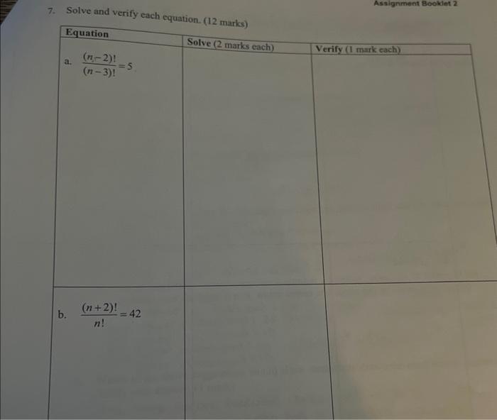 Solved 7. Solve and verify each | Chegg.com