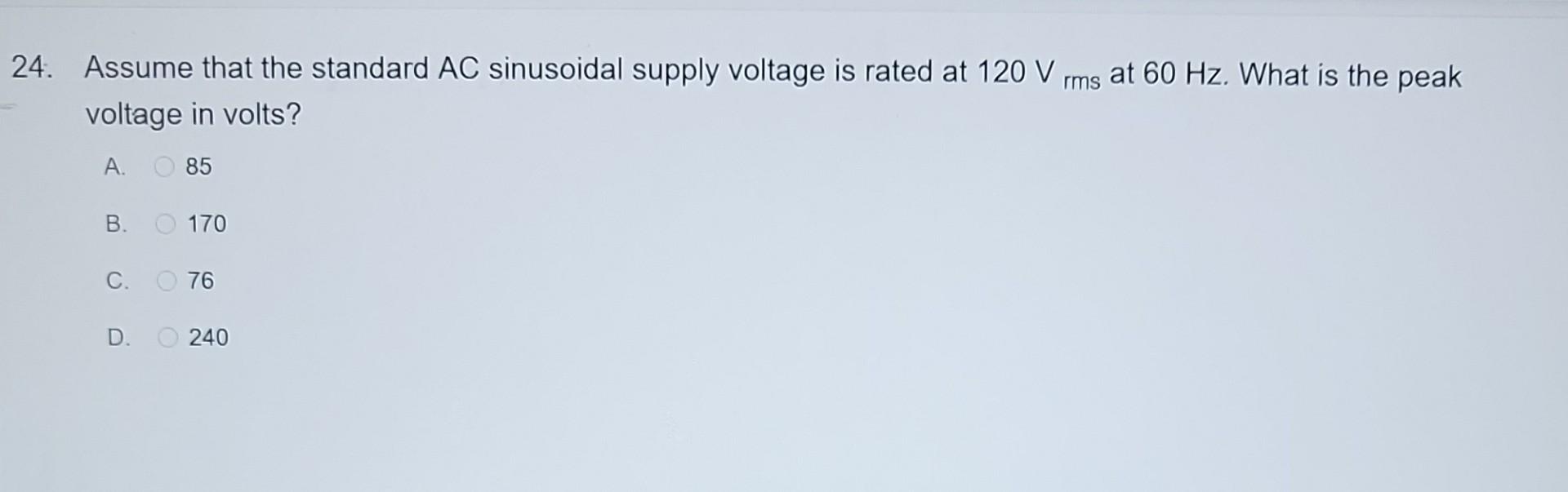 Solved 22. In the circuit shown below, what is the total AC | Chegg.com