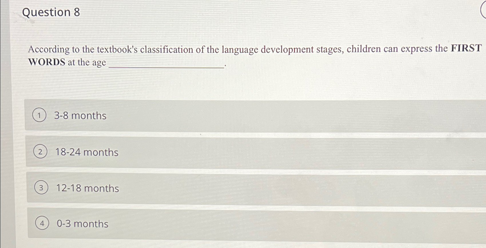 Solved Question 8According to the textbook's classification | Chegg.com
