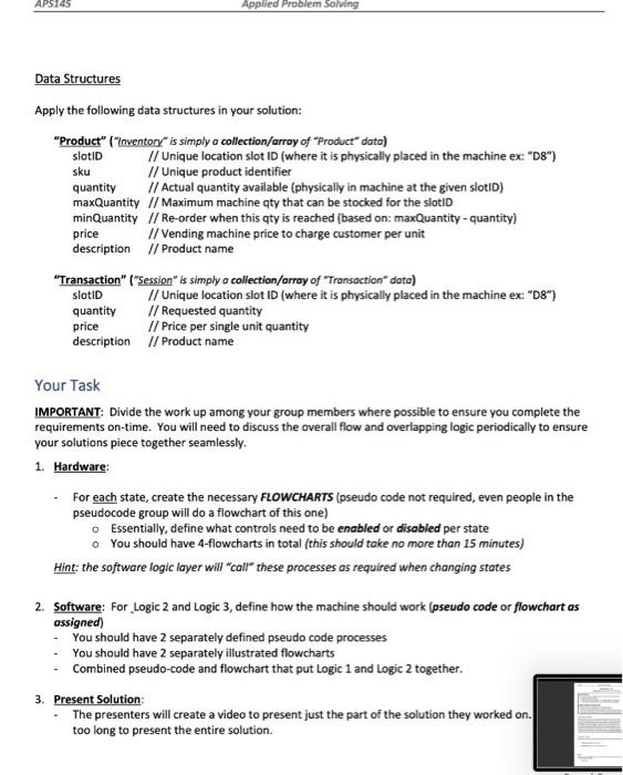 Solved APS145 Applied Problem Solving Workshop - 10 Workshop | Chegg.com