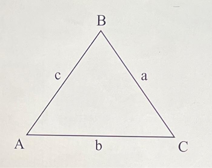 Solved Find the sides, angles, and area of the triangles | Chegg.com